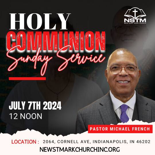 New Saint Mark Church INC – We exist to advance the kingdom of God by winning souls for the Lord ...